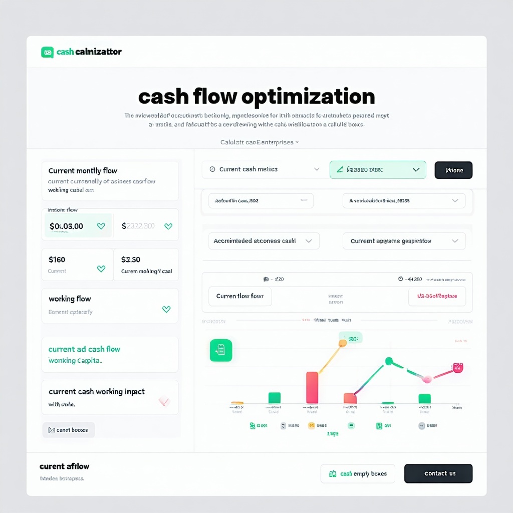 Cash Flow optimization Calculator